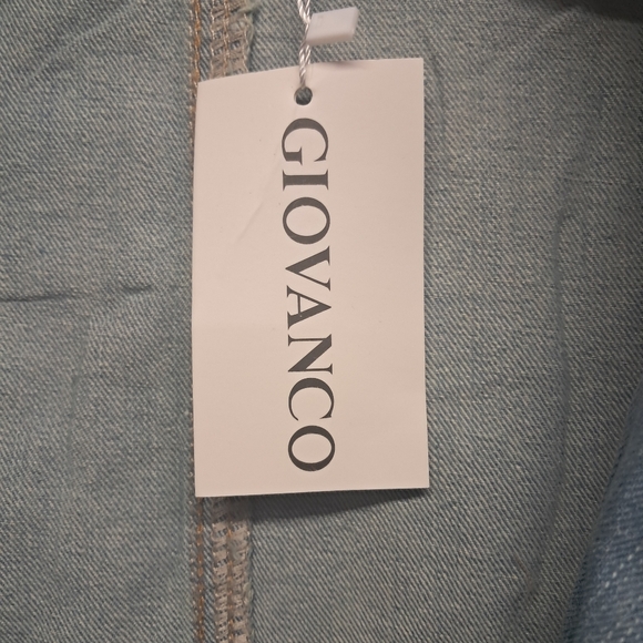 Giovanco | Suits & Blazers | Mens Blue Doublebreasted Blazer Denim Peak ...